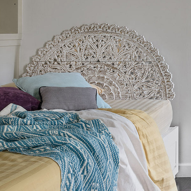 Boho Half-Moon Headboard - Standard Bed 120 cm – Dokinko